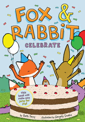 FOX & RABBIT CELEBRATE (FOX & Fox & Rabbit Beth Ferry Gergely Duds AMULET BOOKS2022 Paperback English ISBN：9781419749599...