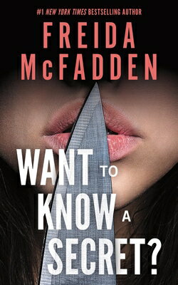 WANT TO KNOW A SECRET Freida McFadden POISONED PEN PR2026 Paperback English ISBN：9781464249600 洋書 Fiction & Literature（小...