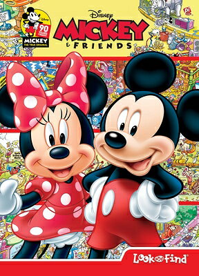 DISNEY MICKEY & FRIENDS LOOK & Pi Kids PHOENIX INTL PUBN INC2018 Hardcover English ISBN：9781503739680 洋書 Books for kids（...