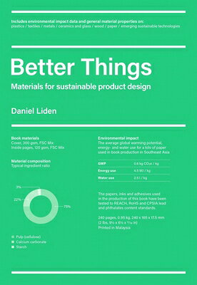 BETTER THINGS Daniel Liden LAURENCE KING PUB2024 Paperback English ISBN：9781529419689 洋書 NonーClassifiable（その他）