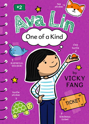 AVA LIN 1 OF A KIND Ava Lin Vicky Fang Vicky Fang CANDLEWICK BOOKS2025 Hardcover English ISBN：9781536229707 洋書 Books for...