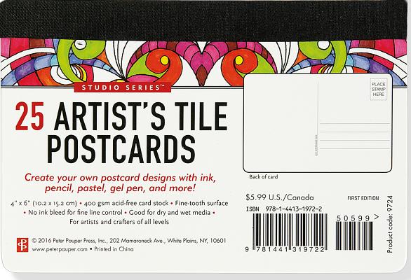 STUDIO SERIES ARTISTS TILE POS Inc Peter Pauper Press PETER PAUPER2015 Other English ISBN：9781441319722 洋書 NonーClassifia...