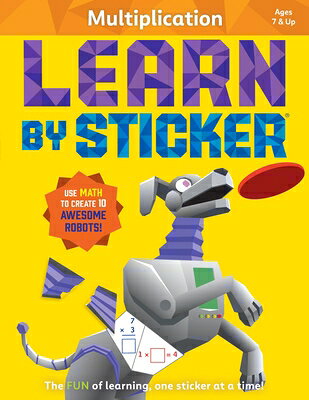 LEARN BY STICKER MULTIPLICATIO Learn by Sticker Workman Publishing WORKMAN PR2025 Paperback English ISBN：9781523529735 洋...