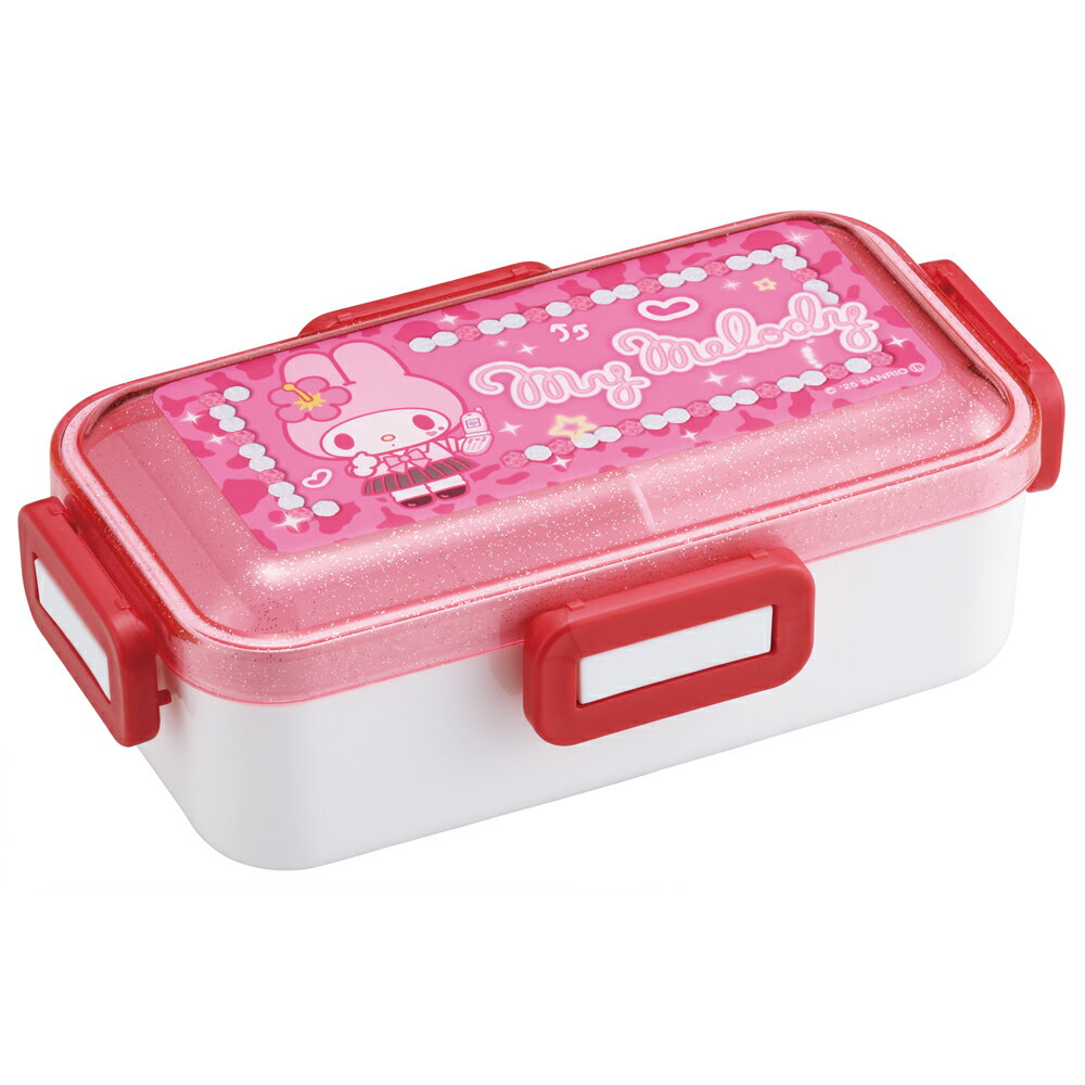 Skater 玩具【グッズ】【キャラクターグッズ】弁当 子供 ランチ 日本製 1段 大人 キャラ ランチボックス グッズ キャラ サンリオ マイメロディ スクール　オベントウバコ スリム イチダン ランチボックス 530ml 発売日：202...