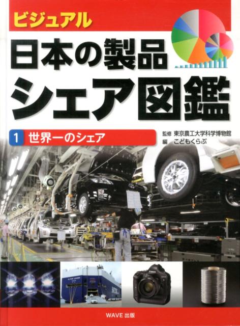 世界一のシェア WAVE出版ビジュアル ニホン ノ セイヒン シェア ズカン 発行年月：2014年03月 ページ数：47p サイズ：全集・双書 ISBN：9784872909777 本 絵本・児童書・図鑑 図鑑・ちしき