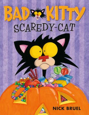 BAD KITTY SCAREDYーCAT Bad Kitty Nick Bruel ROARING BROOK PR2016 Hardcover English ISBN：9781596439788 洋書 Books for kids（児...