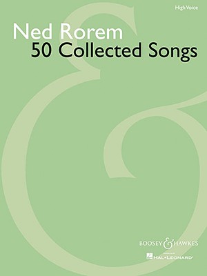 50 COLL SONGS HIGH VOICE Ned Rorem BOOSEY & HAWKES2008 Paperback English ISBN：9781423429807 洋書 Art & Entertainment（芸術＆エン...