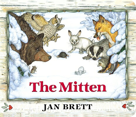 MITTEN (OVERSIZED LAP BOARD BO Jan Brett Jan Brett PUTNAM YOUNG READERS2014 Board　Books English ISBN：9780399169816 洋書 Bo...