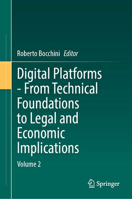 DIGITAL PLATFORMS ー FROM TECHN Roberto Bocchini SPRINGER NATURE2026 Hardcover English ISBN：9783032079817 洋書 Social Scien...