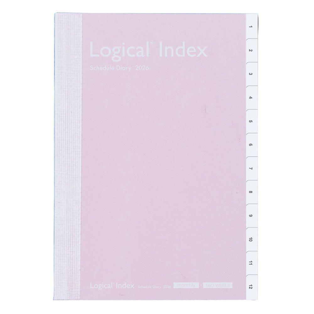 ○ナカバヤシロジカルダイアリー2026インデックス／B6／ピンク ロジカルダイアリー26インデックスタイプ　B6　ピンク 発行年月：2025年09月 予約締切日：2025年09月18日 サイズ：単行本 ISBN：4902205769842 ...