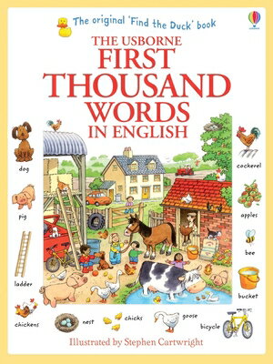 1ST THOUSAND WORDS IN ENGLISH First Thousand Words Heather Amery Stephen Cartwright USBORNE BOOKS2024 Paperback English ...