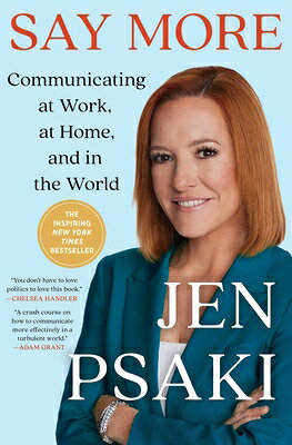 SAY MORE Jen Psaki SCRIBNER BOOKS CO2025 Paperback English ISBN：9781668019863 洋書 Fiction & Literature（小説＆文芸） Biography &...