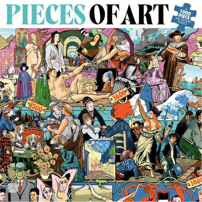 PIECES OF ART A 1000 PIECE ART Martin Ander DOKUMENT PR2024 Other English ISBN：9789188369871 洋書 Family life & Comics（生活＆...