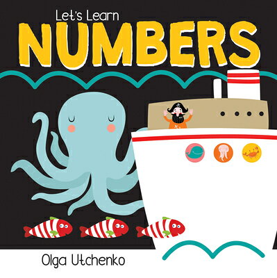 LETS LEARN NUMBERS Let's Learn Olga Utchenko FLOWERPOT PR2024 Board　Books English ISBN：9781486729883 洋書 Books for kids（児...