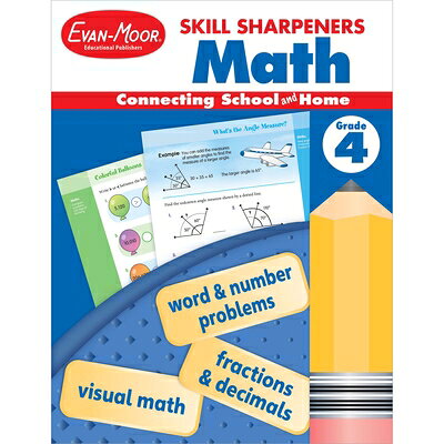 SKILL SHARPENERS MATH GRD 4 Skill Sharpeners: Math EvanーMoor Educational Publishers EVAN MOOR EDUC PUBL2021 Paperback En...