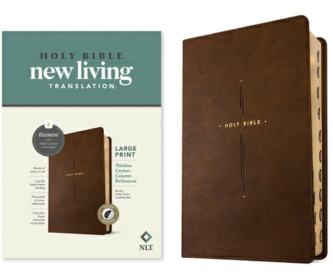 NLT LP THINLINE CENTERーCOLUMN New Living Translation Tyndale TYNDALE HOUSE PUBL2025 Imitation　Leather English ISBN：97814...