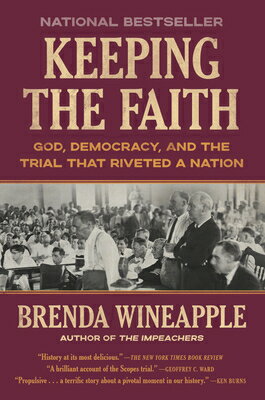 KEEPING THE FAITH Brenda Wineapple RANDOM HOUSE2025 Paperback English ISBN：9780593229941 洋書 Social Science（社会科学） History