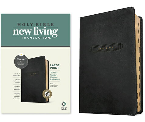 NLT LP THINLINE CENTERーCOLUMN New Living Translation Tyndale TYNDALE HOUSE PUBL2025 Imitation　Leather English ISBN：97814...