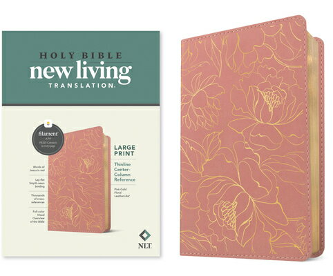 NLT LP THINLINE CENTERーCOLUMN New Living Translation Tyndale TYNDALE HOUSE PUBL2025 Imitation　Leather English ISBN：97814...
