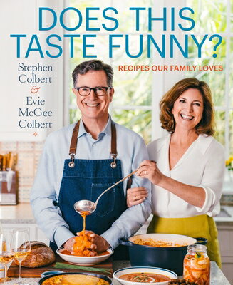 DOES THIS TASTE FUNNY Stephen Colbert Evie McGee Colbert CELADON BOOKS2024 Hardcover English ISBN：9781250859990 洋書 Famil...