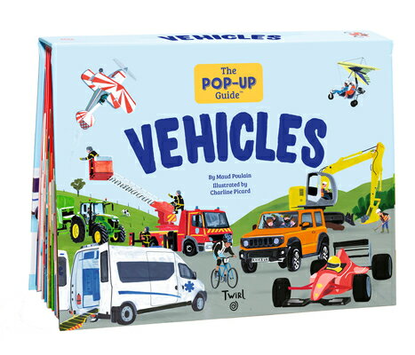 POPーUP GD VEHICLES The PopーUp Guide Maud Poulain Charline Picard TWIRL2021 Hardcover English ISBN：9791027609994 洋書 Books...