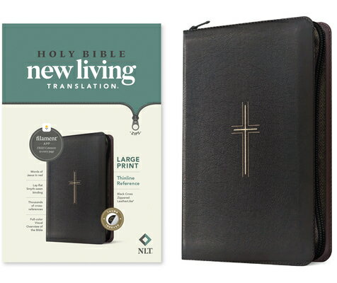 NLT LP THINLINE REF ZIPPER BIB New Living Translation Tyndale TYNDALE HOUSE PUBL2025 Imitation　Leather English ISBN：9781...