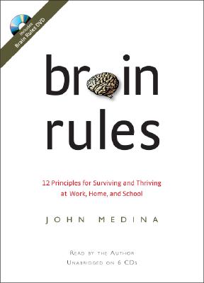BRAIN RULES 6D John Medina PEAR PR2008 Compact　Disc English ISBN：9780979777714 洋書 Business & SelfーCulture（ビジネス） SelfーHelp