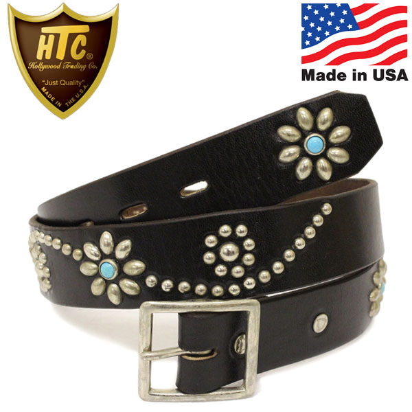 レザーカラー：ブラック スタッズカラー：シルバー ストーン：ターコイズ ベルトの幅：約32mm SIZE：32インチ(約77～87cm) 34インチ(約82～92cm) 36インチ(約87～97cm) 38インチ(約92～102cm) (※...