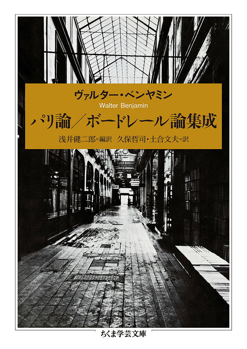 著者ヴァルター・ベンヤミン(著) 浅井健二郎(編訳) 久保哲司(訳)出版社筑摩書房発売日2015年11月ISBN9784480096890ページ数599Pキーワードぱりろんぼーどれーるろんしゆうせいちくまがくげいぶ パリロンボードレールロン...