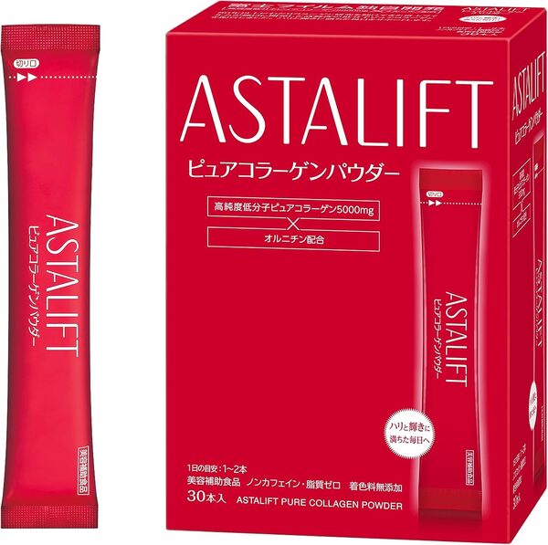 ブランド ASTALIFT 風味 なし プライマリサプリメントタイプ コラーゲン ユニット数 30.00 本 商品の形状 粉末 商品の重量 0.24 キログラム 商品寸法 (長さx幅x高さ) 11.2 x 7.5 x 16.5 cm 特別な...