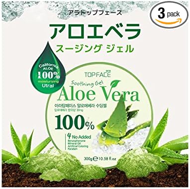 ブランド TOPFACE 商品体積 300 ミリリットル 商品寸法 (長さx幅x高さ) 10 x 10 x 5 cm 対象年齢 大人 特徴 うるおいを与える 肌タイプ 全肌質 商品の個数 3 商品の形状 ジェル ユニット数 3.00 個 用...