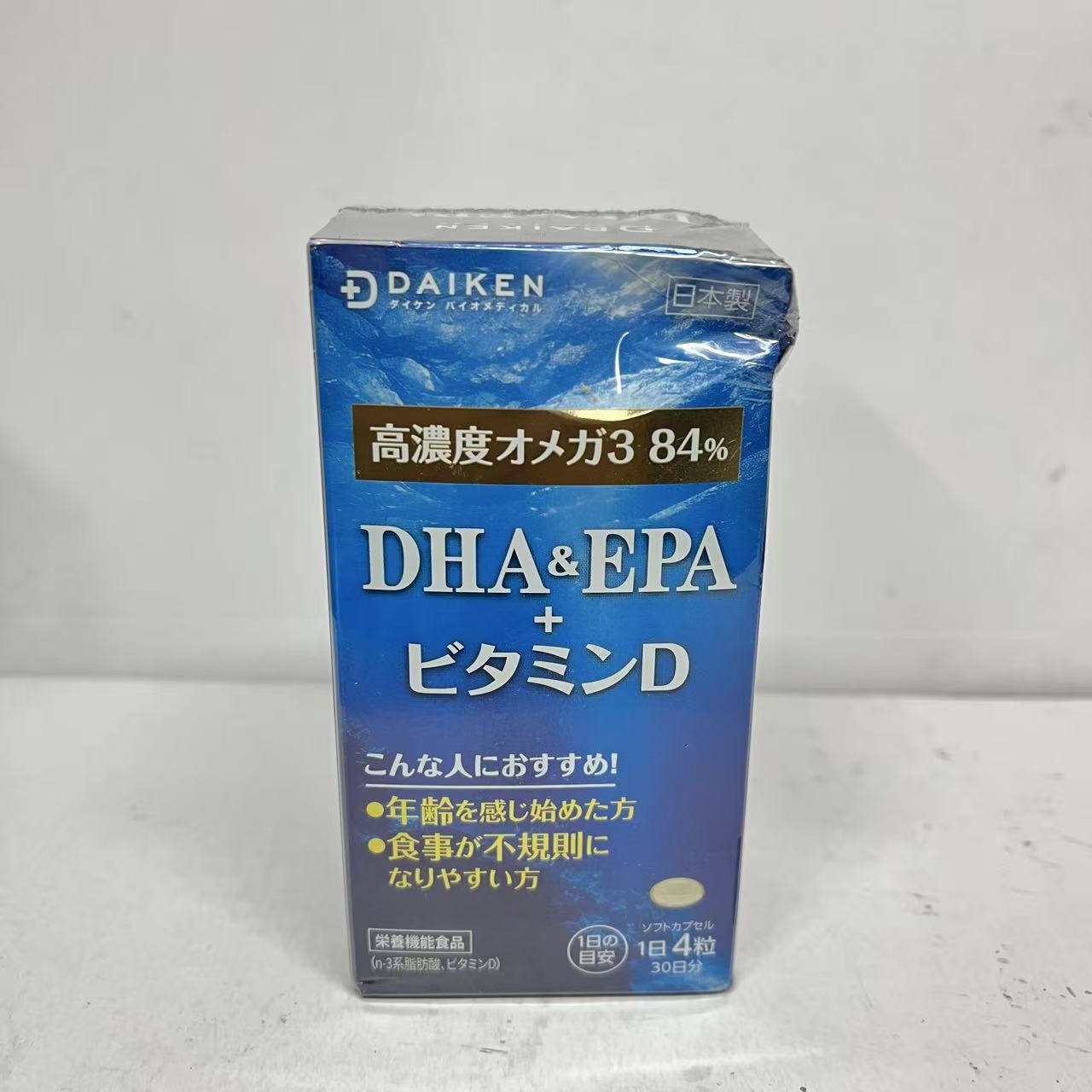 【高濃度Omega 3 サプリ】オメガ3脂肪酸を約1,000mg配合（4粒あたり）。1粒あたりの栄養成分濃度は84％以上と高濃度を実現。少ない粒数でもしっかりと補給できます。不要な脂質を抑えながら、体への負担を軽減し、効率的にオメガ3を摂取...
