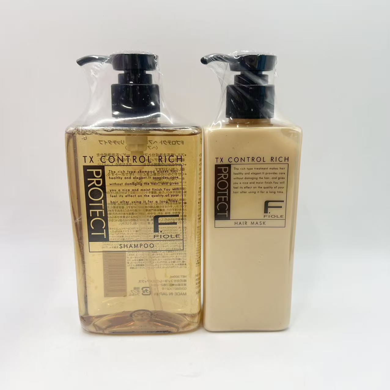 フィヨーレ【セット】Fプロテクト ヘアシャンプー＆ヘアマスク リッチ 300ml トリートメント 200g