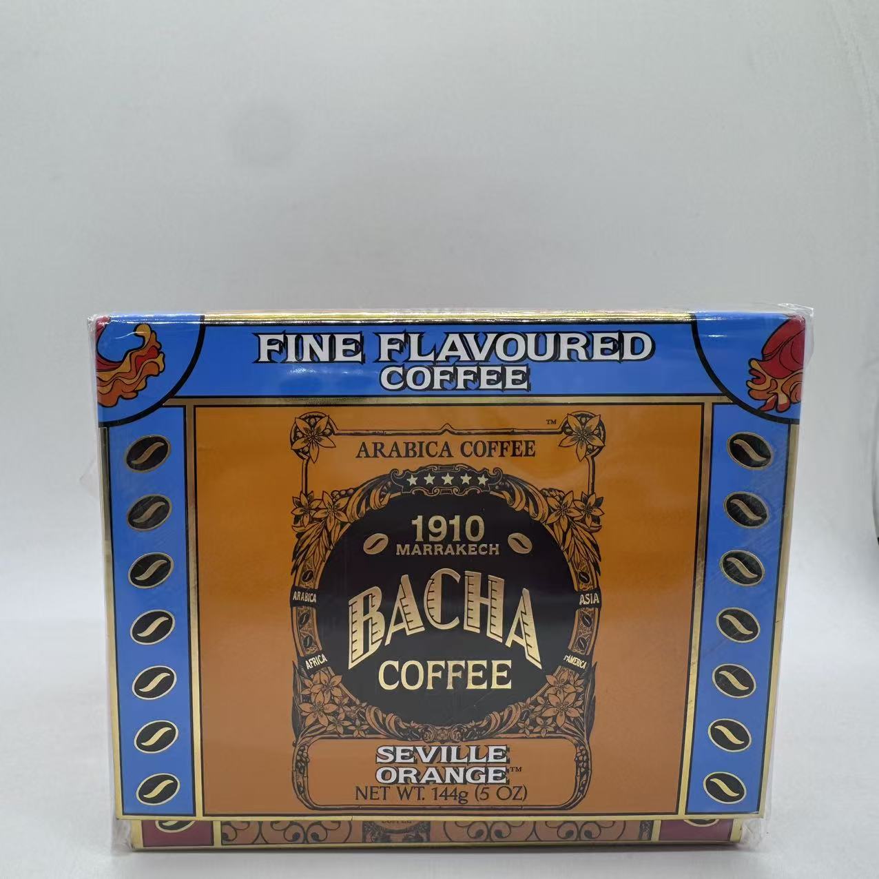 Bacha Coffee（バシャコーヒー） | セヴィルオレンジ ファインフレーバーコーヒー, 100% Arabica Beans, Medium Dark Roast, 個包装ドリップバッグ12袋入り バシャコーヒー Bacha Cof...