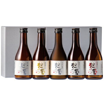 「越の誉」の人気飲みくらべセットです。 お手軽サイズの300ml、ぜひお楽しみください。 【越の誉　彩　シリーズ】 大吟醸ならではの芳醇な香りとまろやかな口当たり繊細で洗練された味わいが特徴です。 200年にわたり伝承されてきた酒造りの技が...
