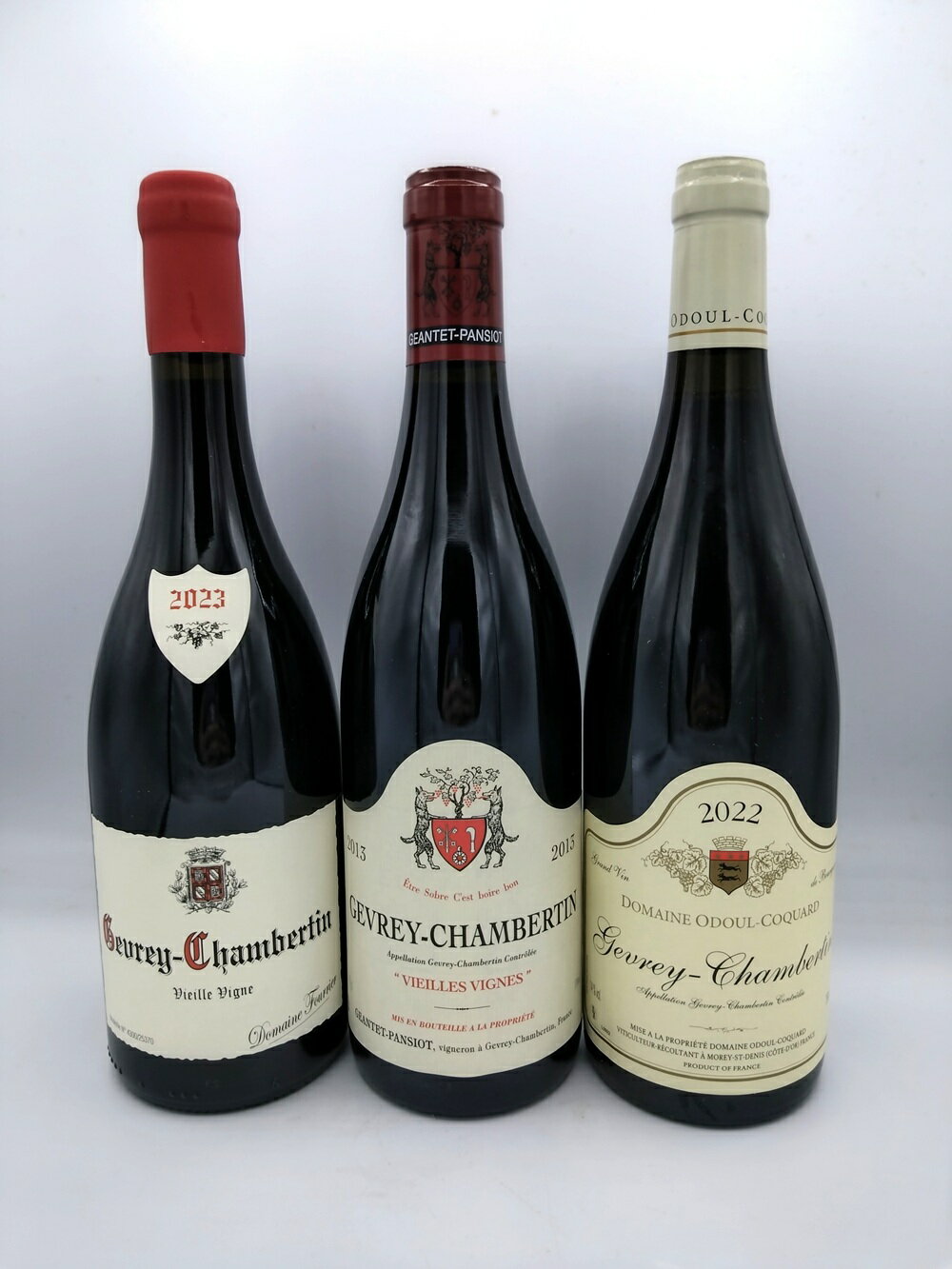 ～セットアイテム～ ・ジュヴレ・シャンベルタンV.V　2023年　フーリエ　　　　　　　通常価格￥19,800 ・ジュヴレ・シャンベルタンV.V　2013年　ジャンテ・パンショ　　通常価格￥10,780 ・ジュヴレ・シャンベルタン　　 20...