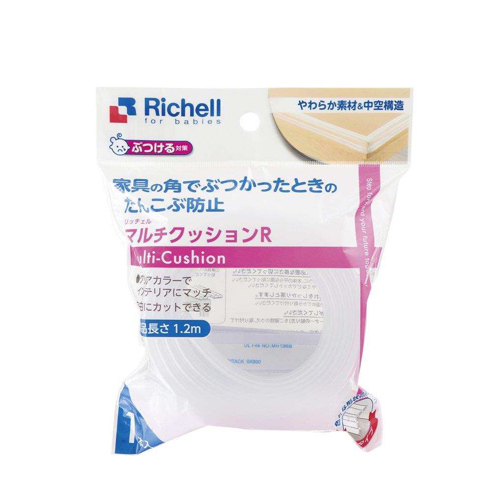 スタイル：マルチクッション◆商品名：リッチェル ベビーガード マルチクッション R ホワイト[本体サイズ] 4.2×120×0.5(cm)家具の角でぶつかったときのたんこぶ防止[製造国] 中華人民共和国[対象] 6ヶ月 ~ベビーガード マル...