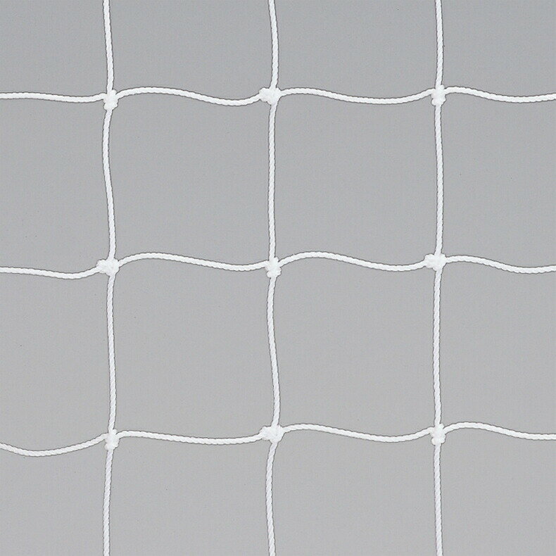 商品情報[ 商品詳細 ]●ネットの材質には、ポリエチレンを使用。吸水性が少なく汚れが落ちやすい為、屋外使用に最適です。また、単糸が太く硬さを感じますが、経済的です。●角目タイプのフットサル・ハンドボール兼用ゴールネットです●高さ:210cm...