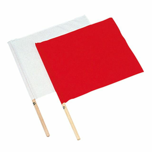 商品情報[ 商品詳細 ]●運賃ランク　2●材質：綿、木製●赤白各1本組●幅35×高さ45cm、取手全長55cm(太さ18mm)●重さ200g/組&nbsp;こちらの商品はメーカーの在庫状況をもとに定期的に更新しております。在庫状況は常に変動...