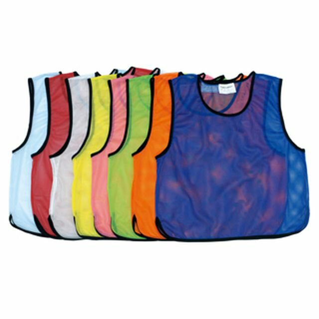 商品情報[ 商品詳細 ]●運賃ランク　1●ポリエステルメッシュ●無地、1枚販売●ジュニア用サイズ●縦52×横45cm●重さ40g/枚●無地ジュニアサイズ・単品首周り前を少し大きく開けて動きやすいデザイン[ カラー ]蛍光グリーン&nbsp;...