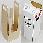 (商品の形状) (組立前(表)) (梱包の状態) ・サイズ：（折り目）200×200×590(深さ:mm) ・素材/材質：白5×K5のB段(厚み3mm) ・色について：モニターの発色の具合によって、実際のものと色が異なる場合がございます。 ...