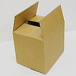 (商品の組み立てたとき) (商品の材質の切断面) (当社から発送するときの梱包状態) ・サイズ：（内のり）275×205×182(深さ:mm) ・素材/材質：K5×K5のB段(厚み3mm) ・色について：モニターの発色の具合によって、実際の...