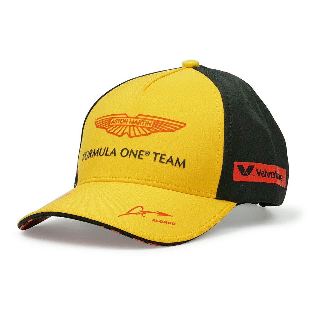 アストンマーティン・アラムコ・フォーミュラ1チーム 2025 F.アロンソ ドライバーズキャップ 【フェルナンド・アロンソ版//No.14/スペインGP限定】 ■商品スペック カラー：イエロー/ブラック サイズ：フリー（56-58cm）アジ...