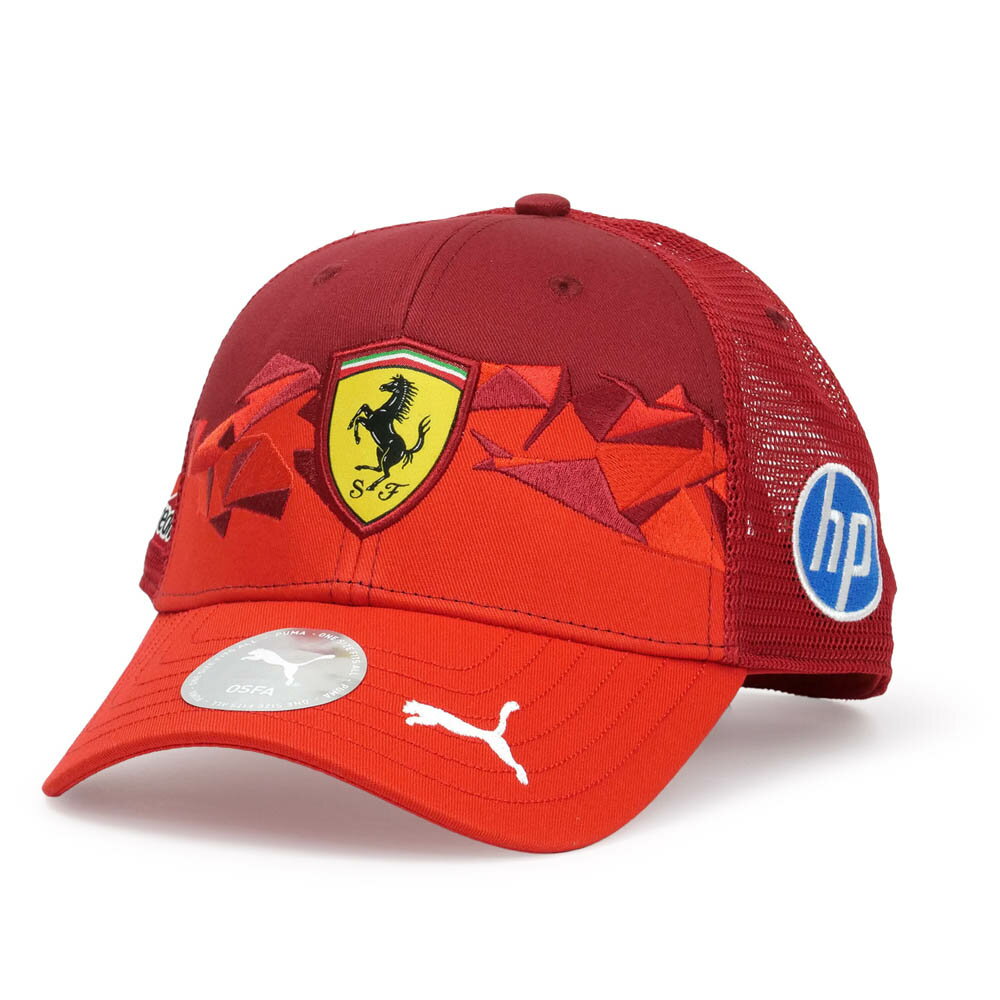 PUMA FERRARI 2025 コレクション SCUDERIA FERRARI F1チーム レプリカ キャップ 【チーム版/ラスベガスGP限定/ベースボールキャップ】 ■商品スペック カラー：レッド サイズ：フリー（57-60cm）スナ...
