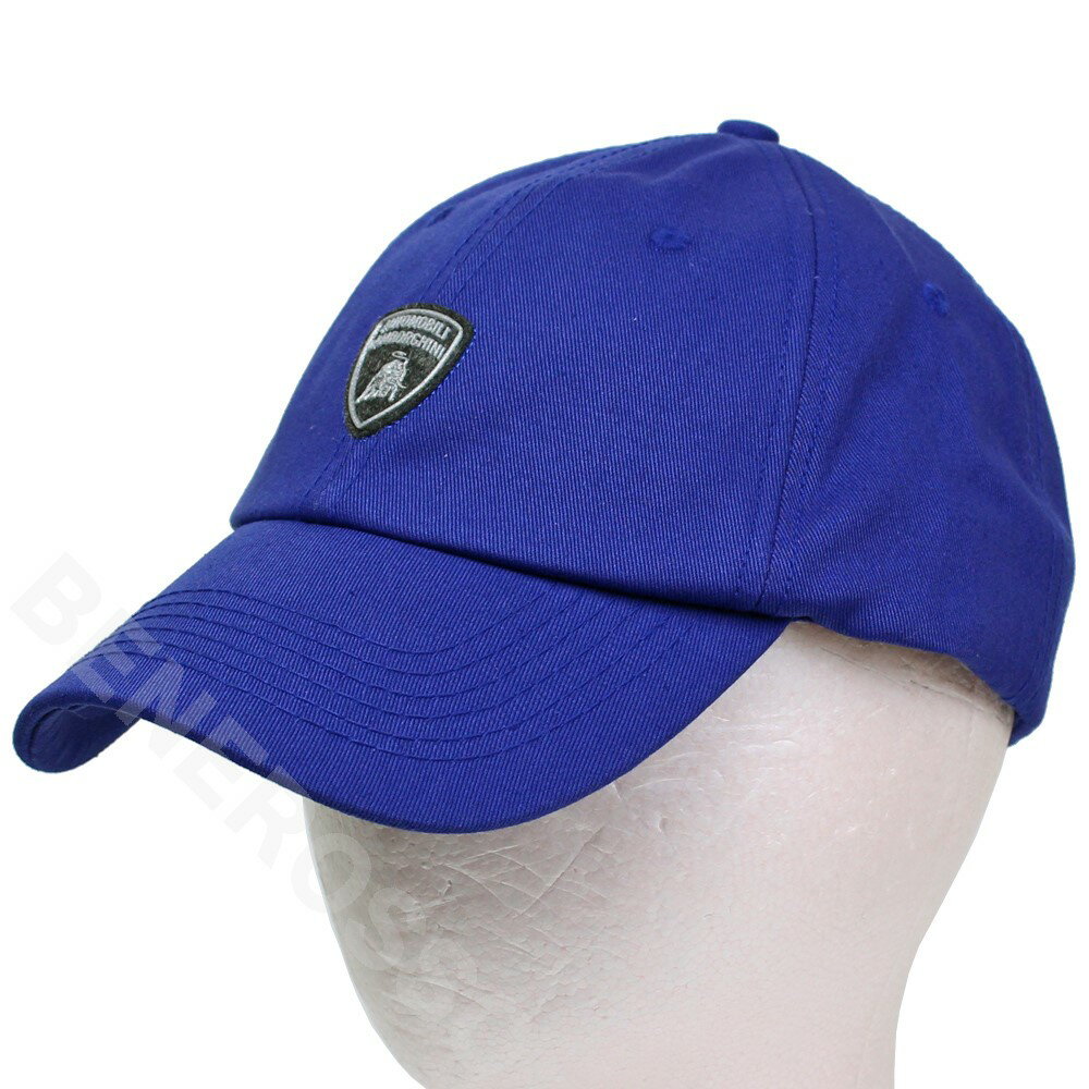 ランボルギーニ社が自らプロデュースし、販売を手掛けるランボルギーニ純正商品。 カラー：コバルトブルー サイズ：55cm〜58cm（アジャスター付） 素　材：コットン100％ 中国製 品　番：9011320CCU041 201607 キャップ...