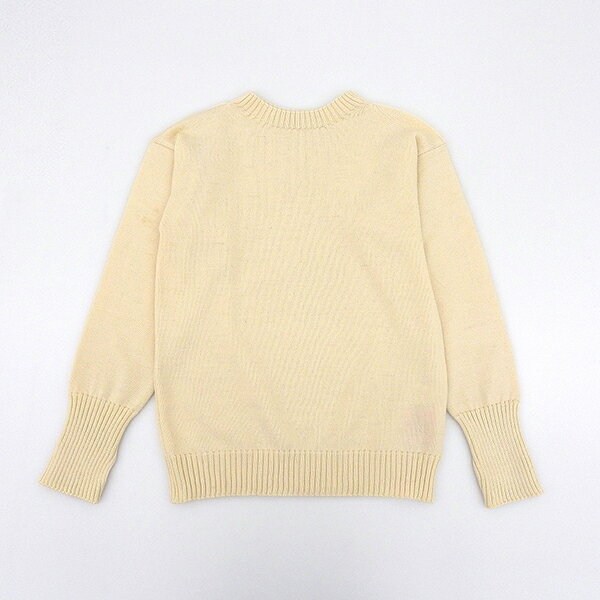 商品タイトル Andersen-Andersen アンデルセン アンデルセン サイズS ウール 長袖 クルーネック ニット セーター レディース オフホワイト YB0045 【中古】 管理番号 BR15175 状態ランク B　一部に傷や汚れ...