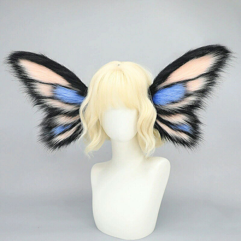 商品説明商品内容カチューシャキーワード【ハロウィン・仮装】けもみみカチューシャ 悪魔/小悪魔/デビル エルフ/フェアリー バタフライ/蝶モチーフ ふわふもこファー コスプレ小物 イベント/パーティー 文化祭 学園祭 かわいい フリーサイズ ...
