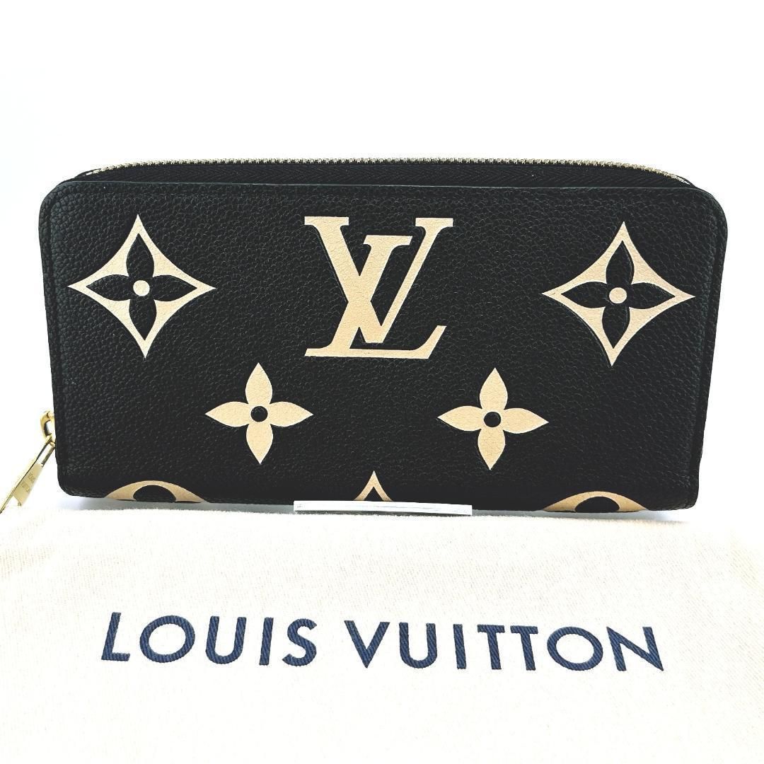 ブランド名：ルイ・ヴィトンLOUIS VUITTON 商品名：ルイヴィトン/バイカラーモノグラムアンプラント/ジッピーウォレット/M80481 サイズ：W19.5×H10.5×D2 仕様：内側:カードポケット×3 札入×1 小銭入れ×1 色...
