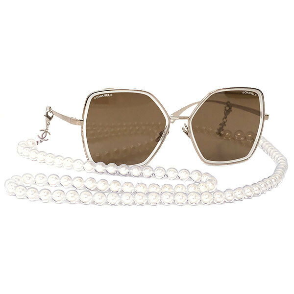 CHANEL シャネル サングラス レディース フェイクパール ❤︎美 CHANEL シャネル サングラス レディース フェイクパール ❤︎美