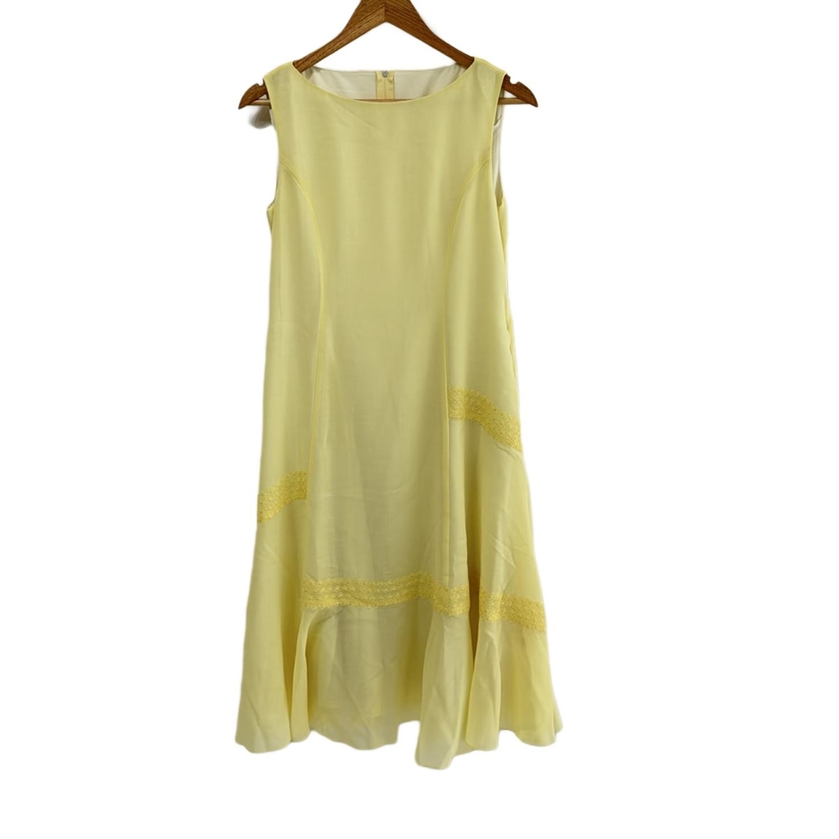 FOXEY Dress Cara ミモザ 黄 半袖 ワンピース 38 イエロー FOXEY Dress Cara ミモザ 黄 半袖 ワンピース 38 イエロー